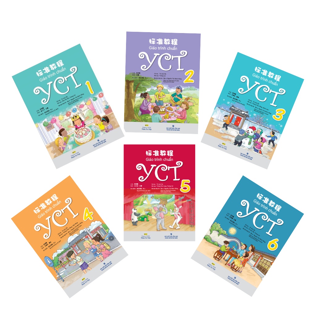Sách - Combo: Sách tiếng Hoa thiếu nhi Trọn bộ giáo trình chuẩn YCT Tập 1-2-3-4-5-6 | Shopee ...