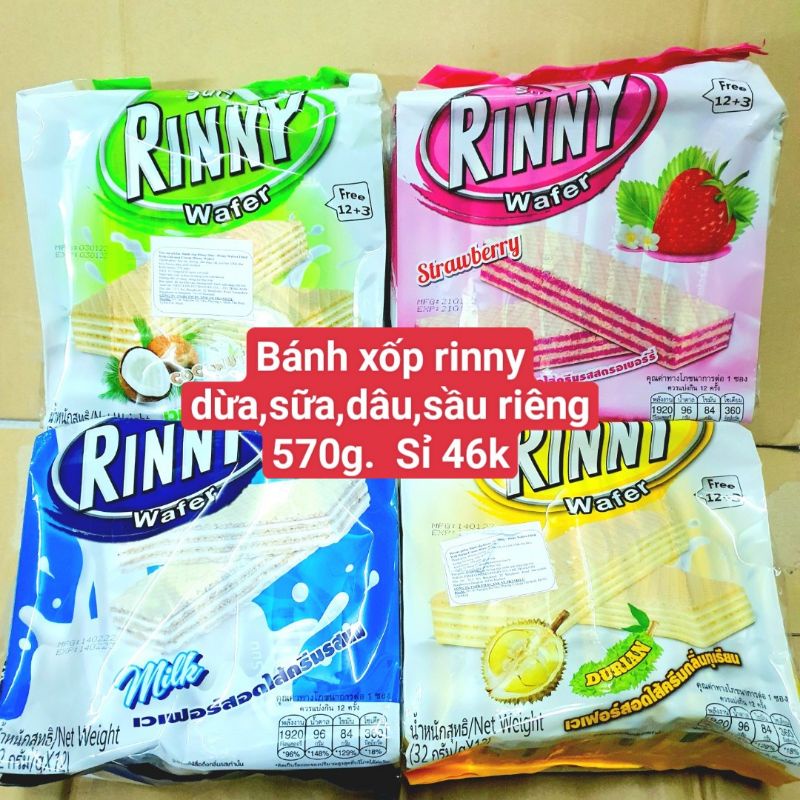 Bánh xốp RINNY Thái Lan 520g | Shopee Việt Nam