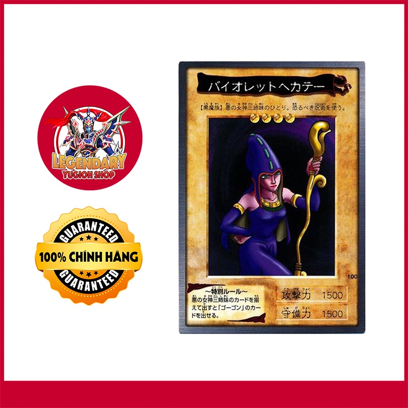 [Thẻ Bài Yugioh Bandai Chính Hãng] Violet Hecate | Shopee Việt Nam