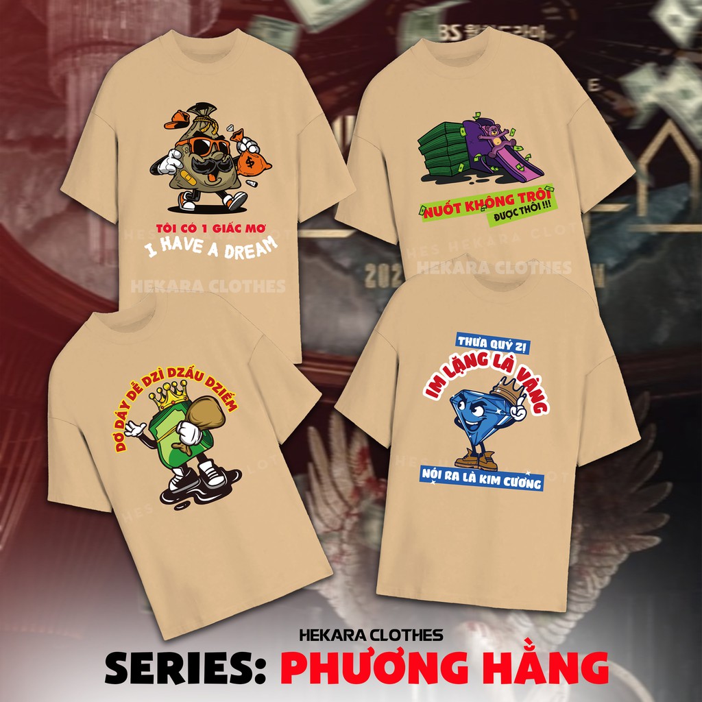 [Series Tee] ÁO PHƯƠNG HẰNG VER2 áo thun unisex tay lỡ nam nữ chuẩn ...