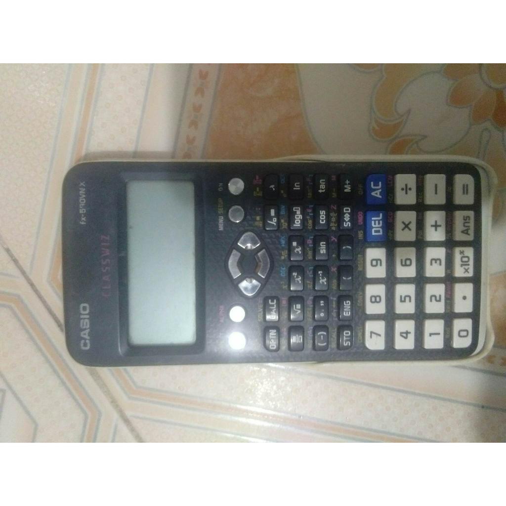 Máy tính casio fx - 580 cũ chính hãng | Shopee Việt Nam