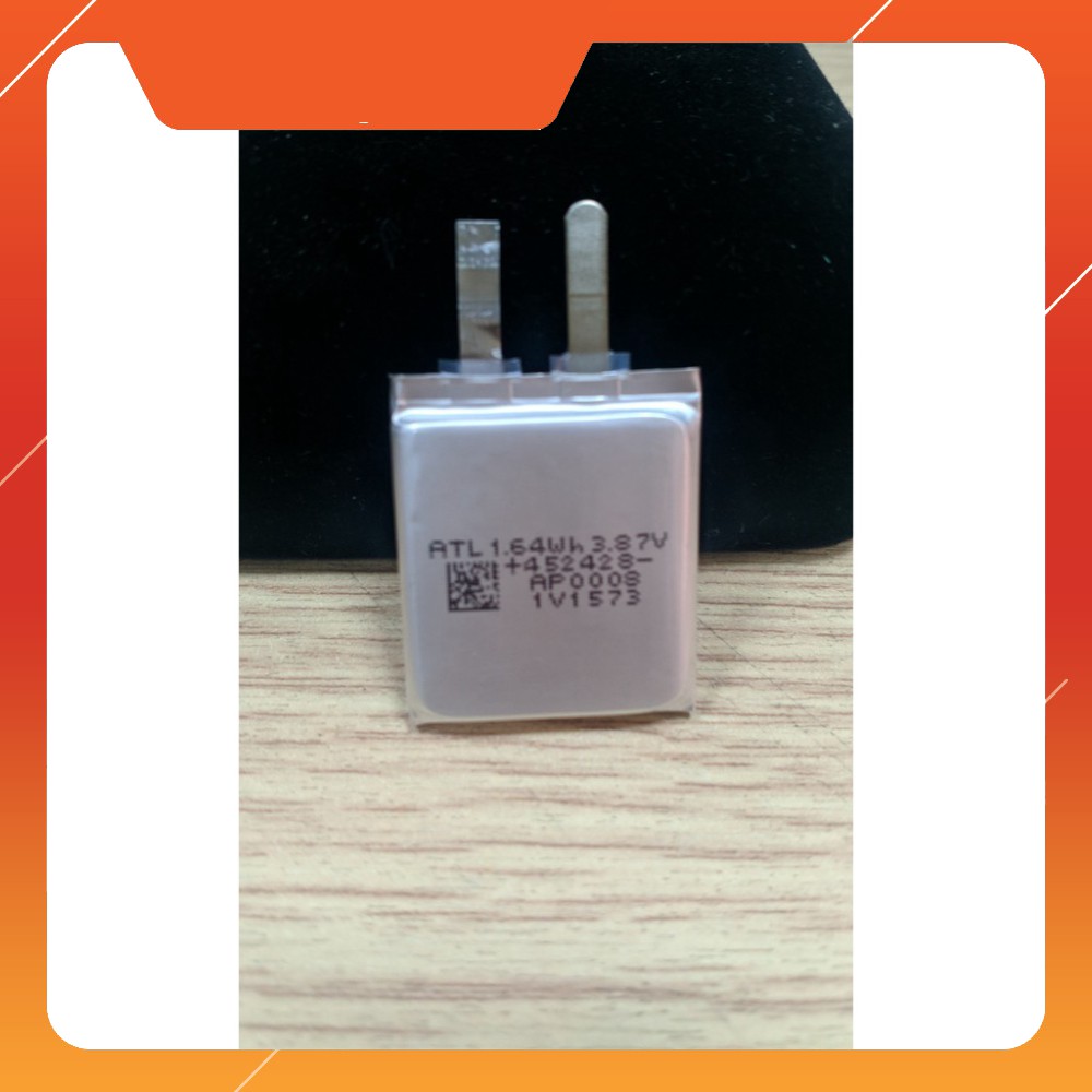 Pin sạc Lithium Polymer cho thiết bị điện tử 3.87V- 420mAh chuẩn dung lượng kích thước 452428 ...