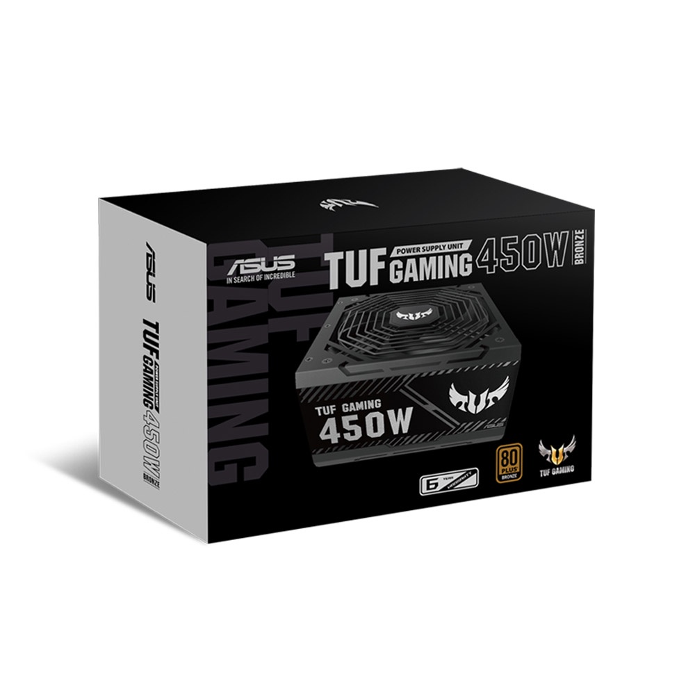 Nguồn Máy Tính ASUS TUF GAMING 450B 80 PLUS BRONZE 450W TUF-GAMING-450B ...