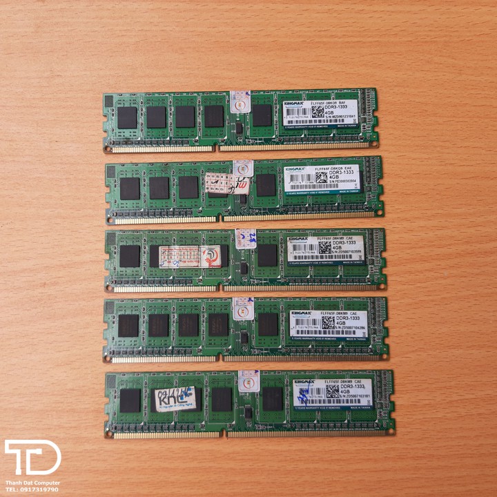 Ram Kingmax 4GB DDR3 Bus 1333 - Ram Kingmax 4GB DDR3 cho PC, Desktop ...