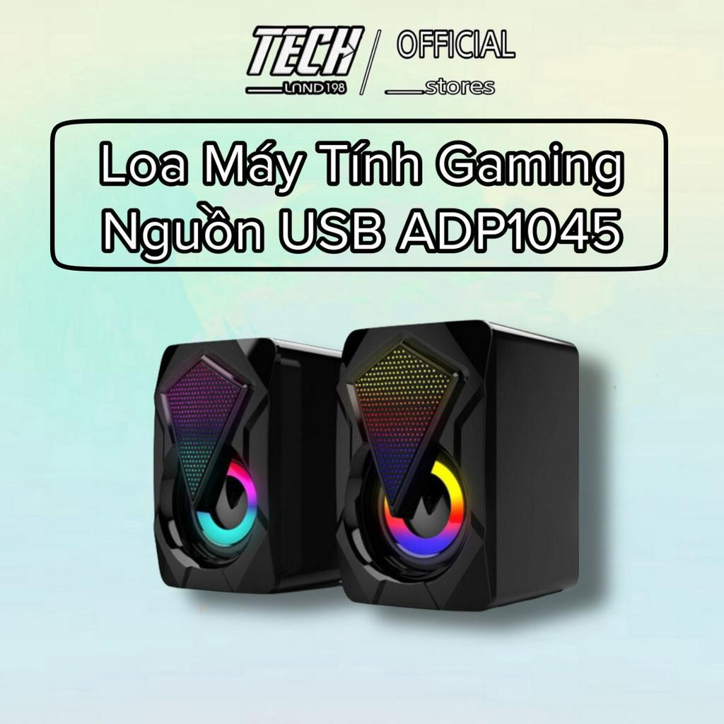 Loa Máy Tính Gaming Cắm Nguồn USB Hiệu Ứng Đèn LED Âm Thanh HD Chất ...