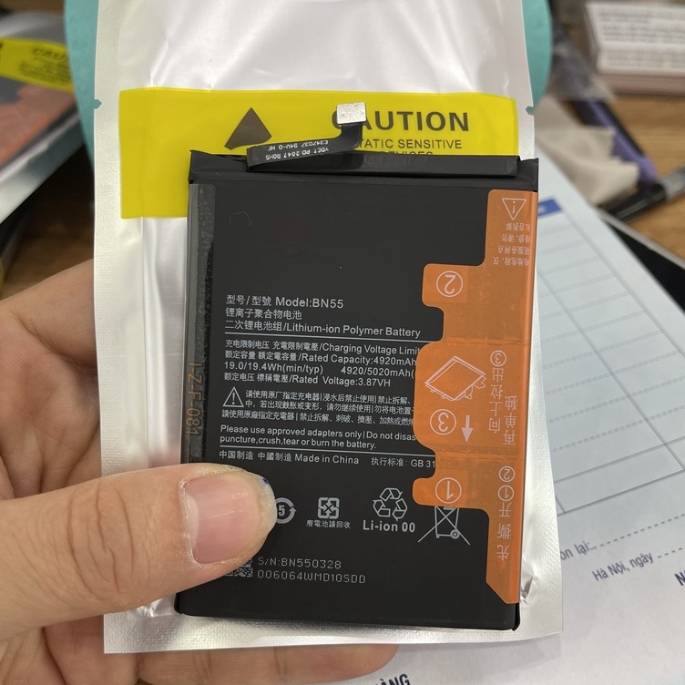 Pin Chính Hãng Điện Thoại Xiaomi redmi note 9S BN55 | Shopee Việt Nam