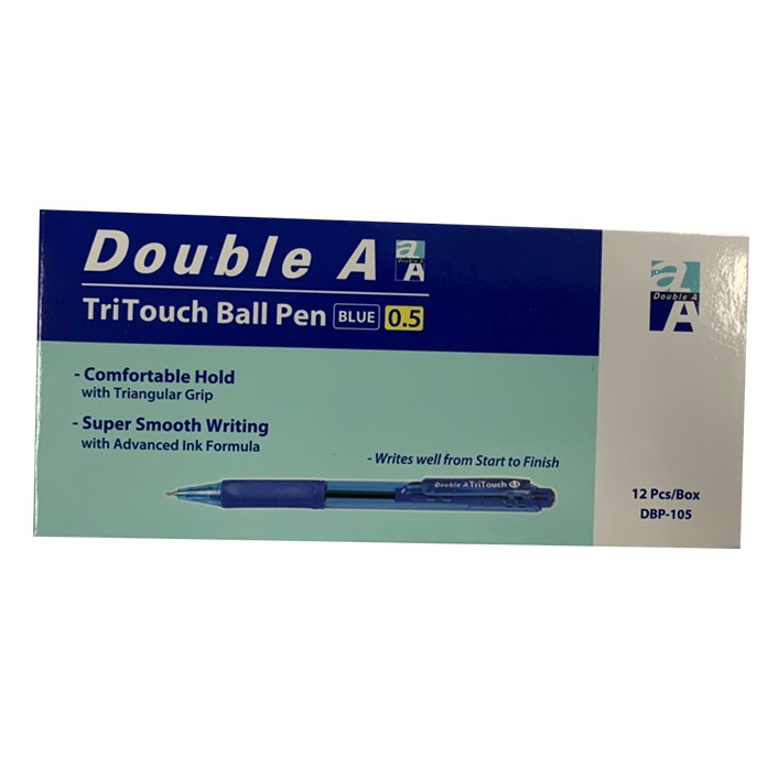 Hộp bút bi Double A Tritouch 0.5mm (12 cây) | Shopee Việt Nam