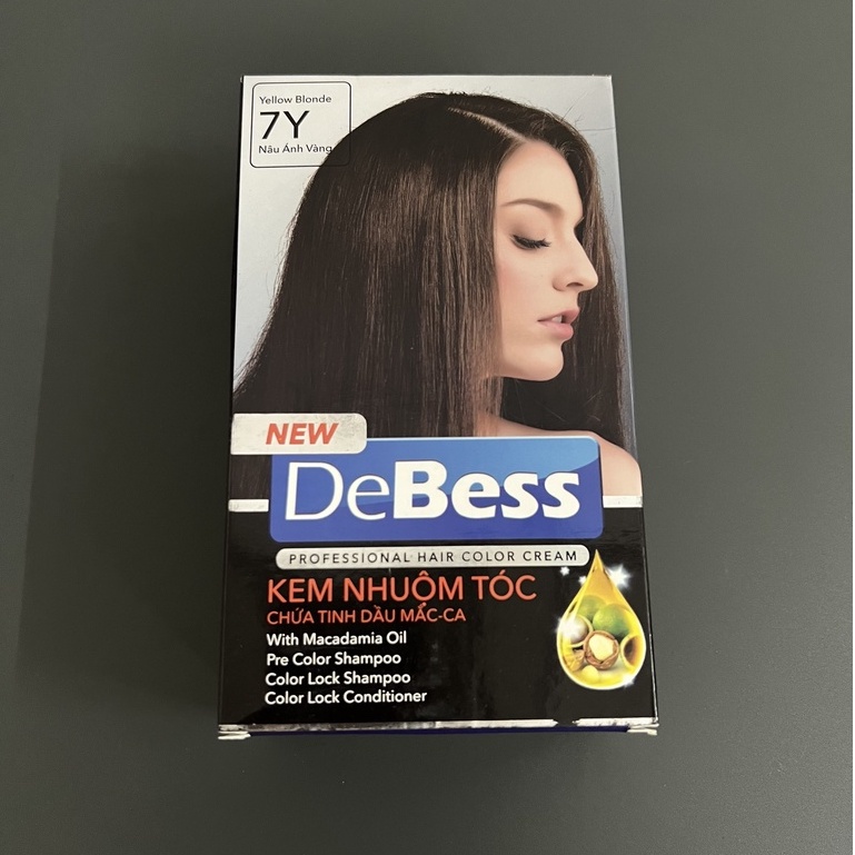 Thuốc nhuộm tóc DEBESS(nâu ánh vàng) | Shopee Việt Nam