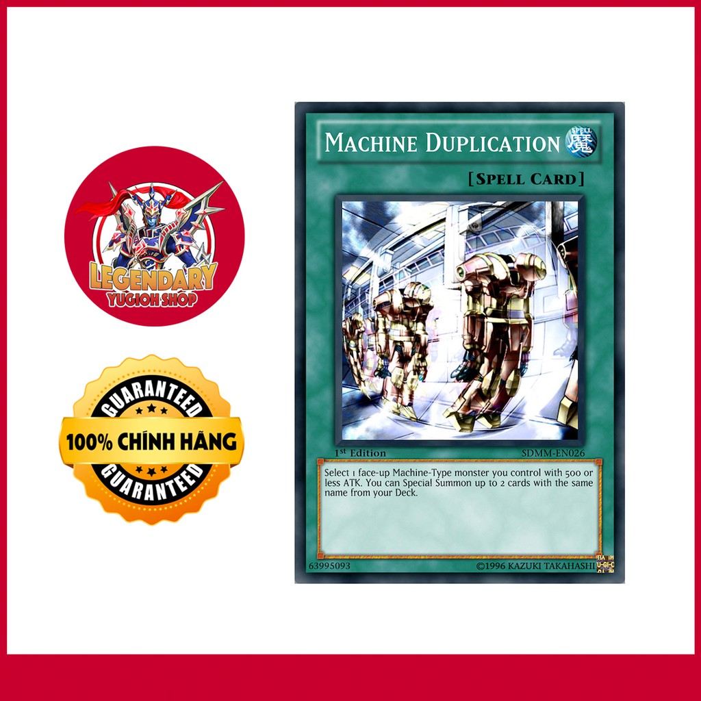 [Thẻ Bài Yugioh Chính Hãng] Machine Duplication | Shopee Việt Nam
