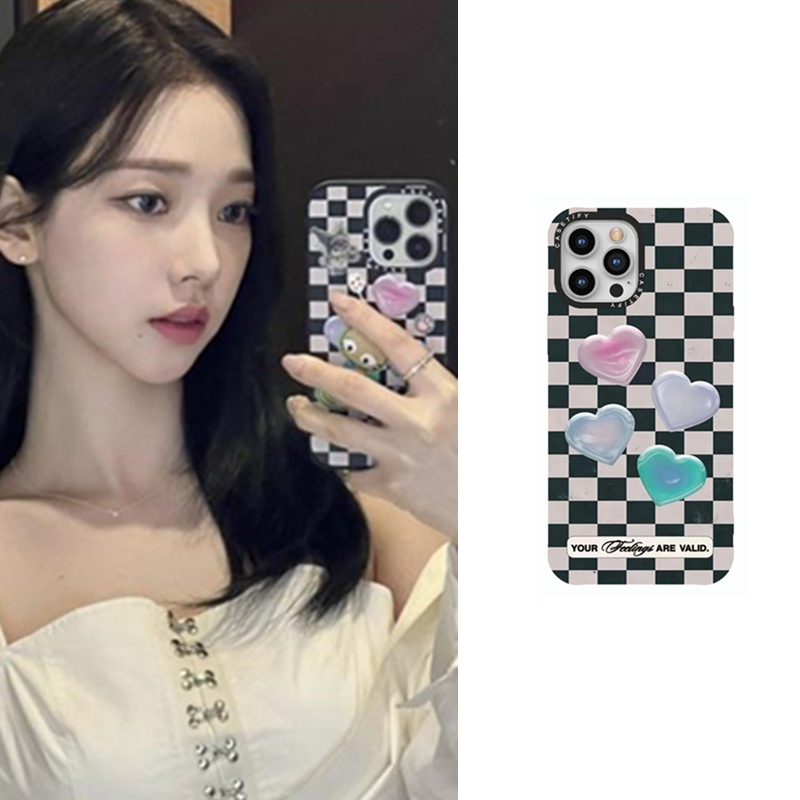 Ốp Điện Thoại TPU Silicone Mềm In Hình Aespa KARINA Check Love Cho ...