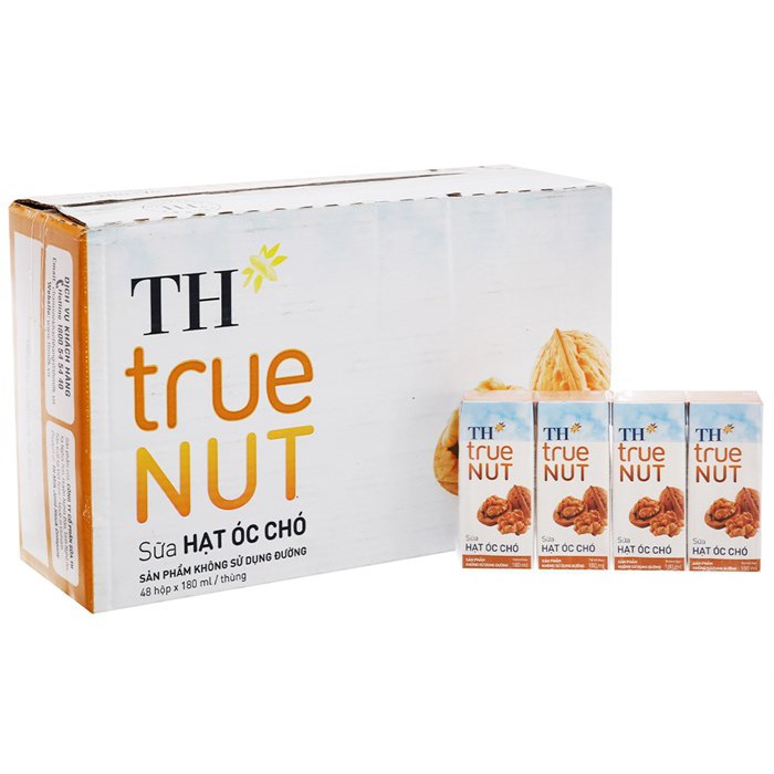 Thùng 48 hộp sữa hạt óc chó TH True Nut 180ml | Shopee Việt Nam