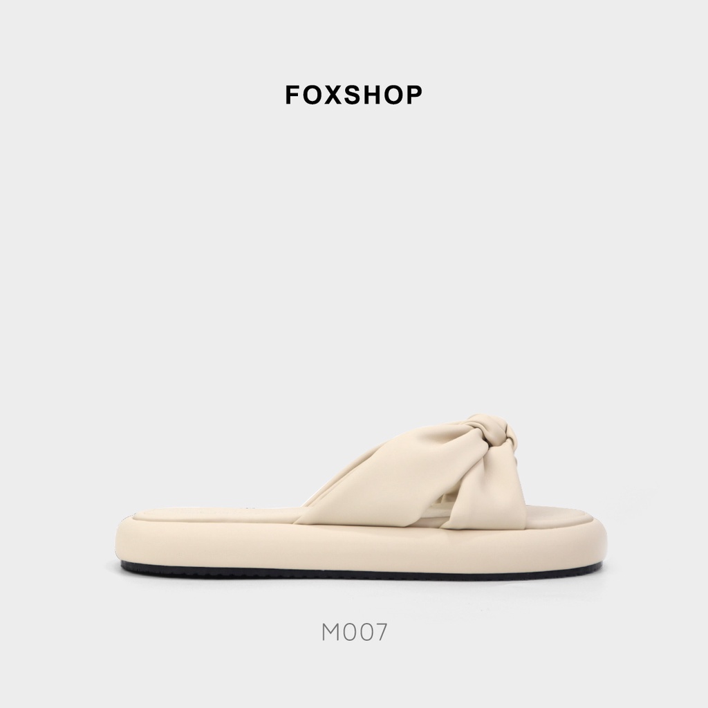 Dép quai chéo nữ đế bánh mì xinh xắn siêu nhẹ êm chân M007 | Shopee Việt Nam