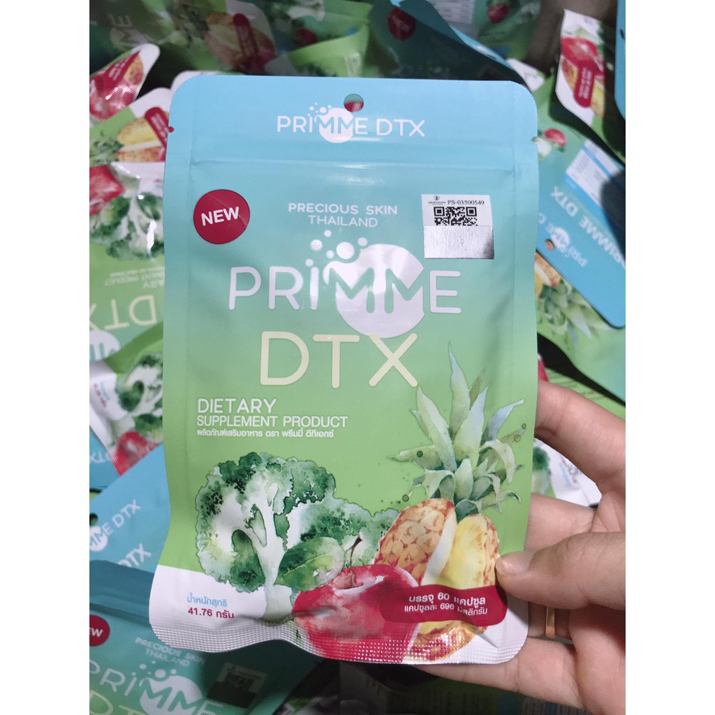 Viên khử mỡ, viên Detox Prime giảm cân Thái Lan | Shopee Việt Nam