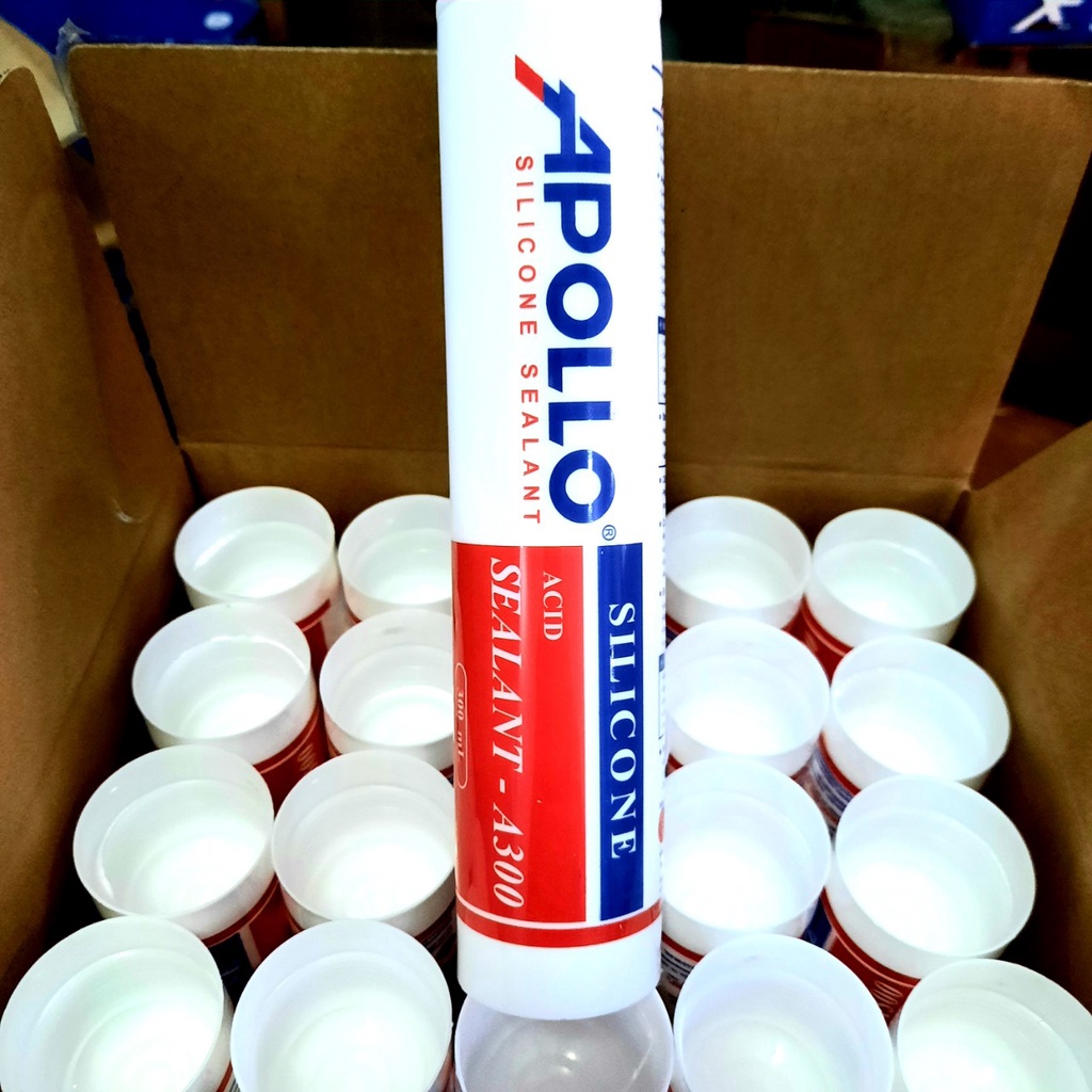 1 THÙNG (25 chai) Keo Silicone A300 dán nhôm kính gỗ dán hồ cá loại keo ...