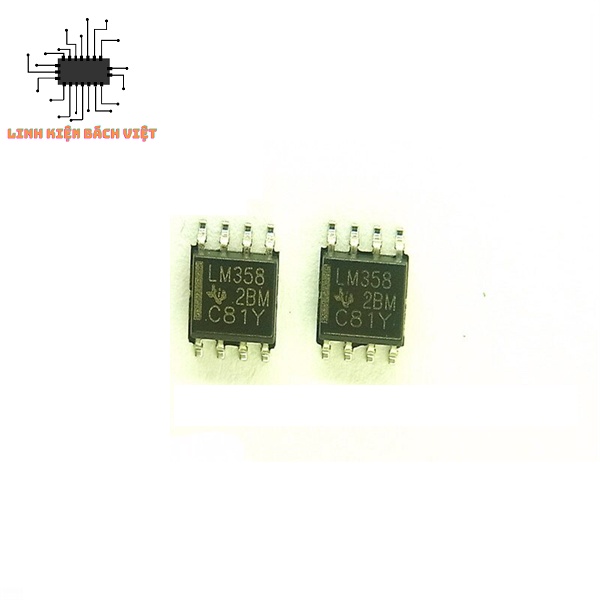 IC LM358 IC khuếch đại, so sánh tín hiệu loại dán SMD chất lượng tốt ...