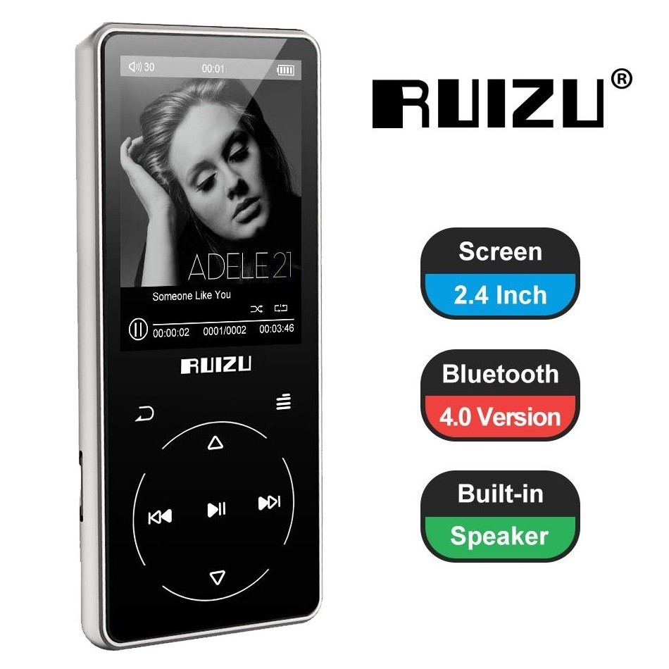Máy nghe nhạc Bluetooth Ruizu D16 màn hình lớn 2.4inch - Bluetooth Hifi ...