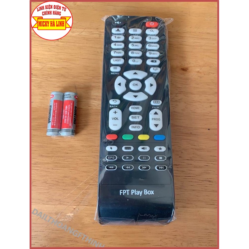 ĐIỀU KHIỂN REMOTE FPT TIVI BOX DÙNG CHO TIVI BOX FPT | Shopee Việt Nam