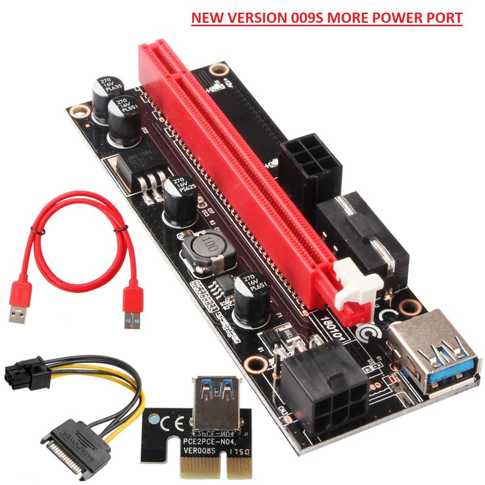 Dây cáp riser 009s cho máy đào coin và gắng vga rời ( hàng mới chưa qua ...