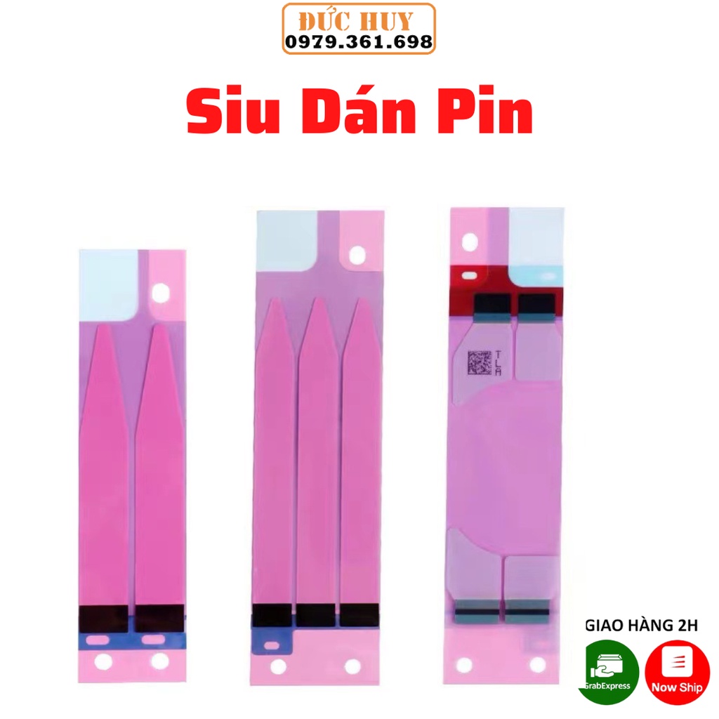 Siu dán pin , keo dán pin iP 5, 5S, 5SE, 6, 6S, 6 Plus, 7 Plus, 8, 8 ...
