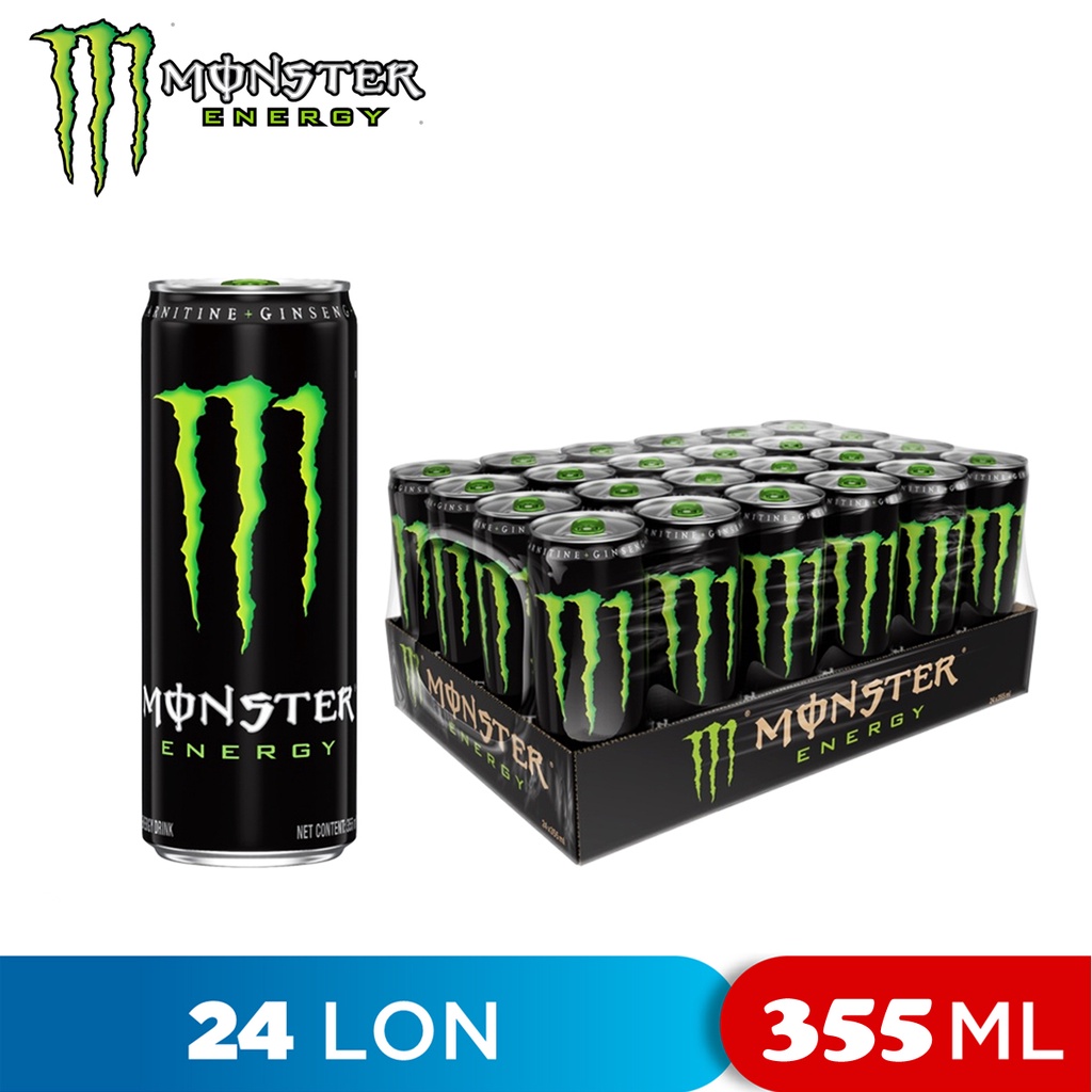 THÙNG 24 LON NƯỚC TĂNG LỰC MONSTER ENERGY 355ML | Shopee Việt Nam