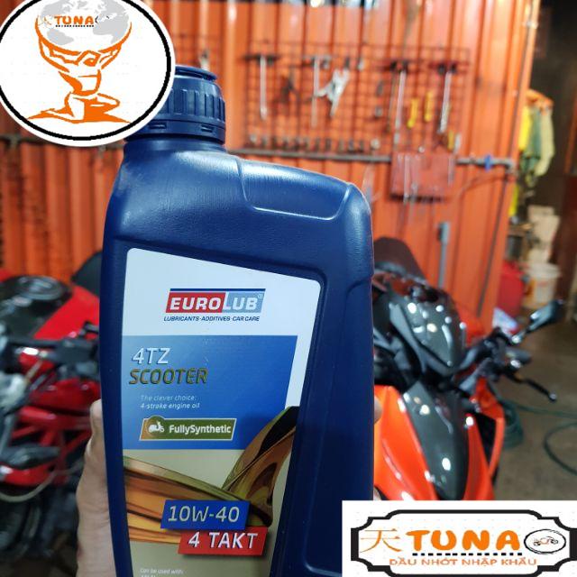 Nhớt euro lub 10w40, nhớt cao cấp Euro lube 10w40 cho xe ga chai 1L ...