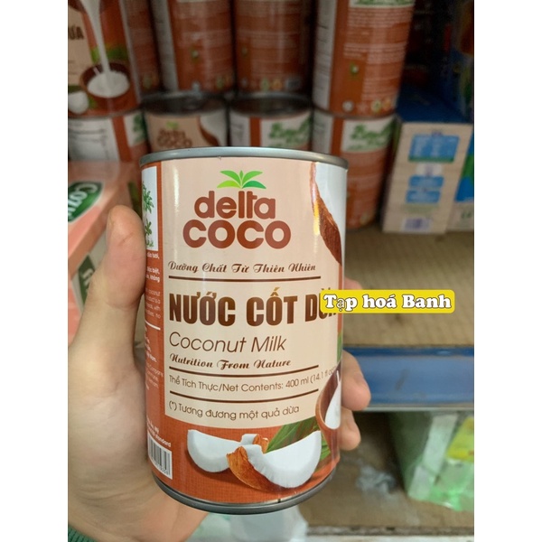 Nước cốt dừa Delta Coco | Shopee Việt Nam
