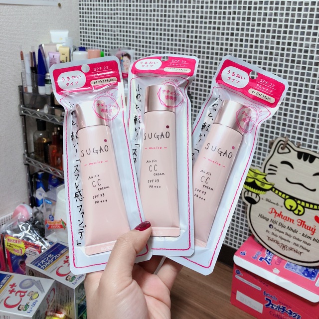 Kem nền Sugao Air Fit CC Cream | Shopee Việt Nam