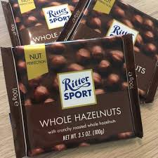 Socola Nhân Hạt Dẻ Ritter Sport Whole Hazelnuts 100g | Shopee Việt Nam