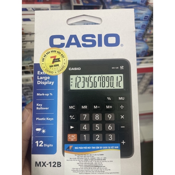 Máy tính Casio Mx -12B | Shopee Việt Nam