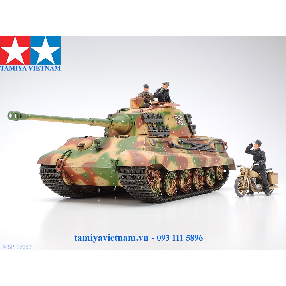[TAMIYA] 35252 MÔ HÌNH XE TĂNG 1/35 SCALE GERMAN KING TIGER (ARDENNES ...
