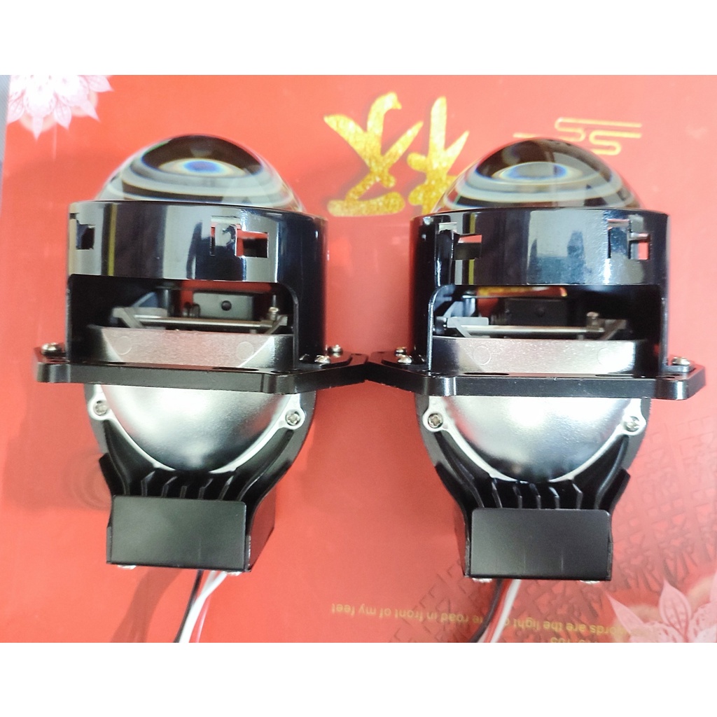 BI LED 3.0 Ô TÔ, XE MÁY CÔNG SUẤT 65W CHÍP (6+3)SIÊU SÁNG | Shopee Việt Nam