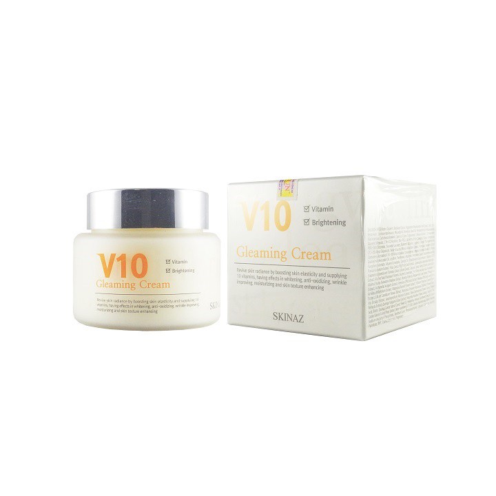 Kem V10 Skinaz Hàn Quốc Chính Hãng 100ml - V10 Gleaming Cream Skinaz ...