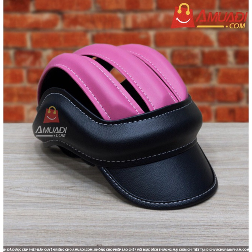 nón bảo hiểm da ba soc kiểu dáng thể thao nhẹ thoáng mát | Shopee Việt Nam