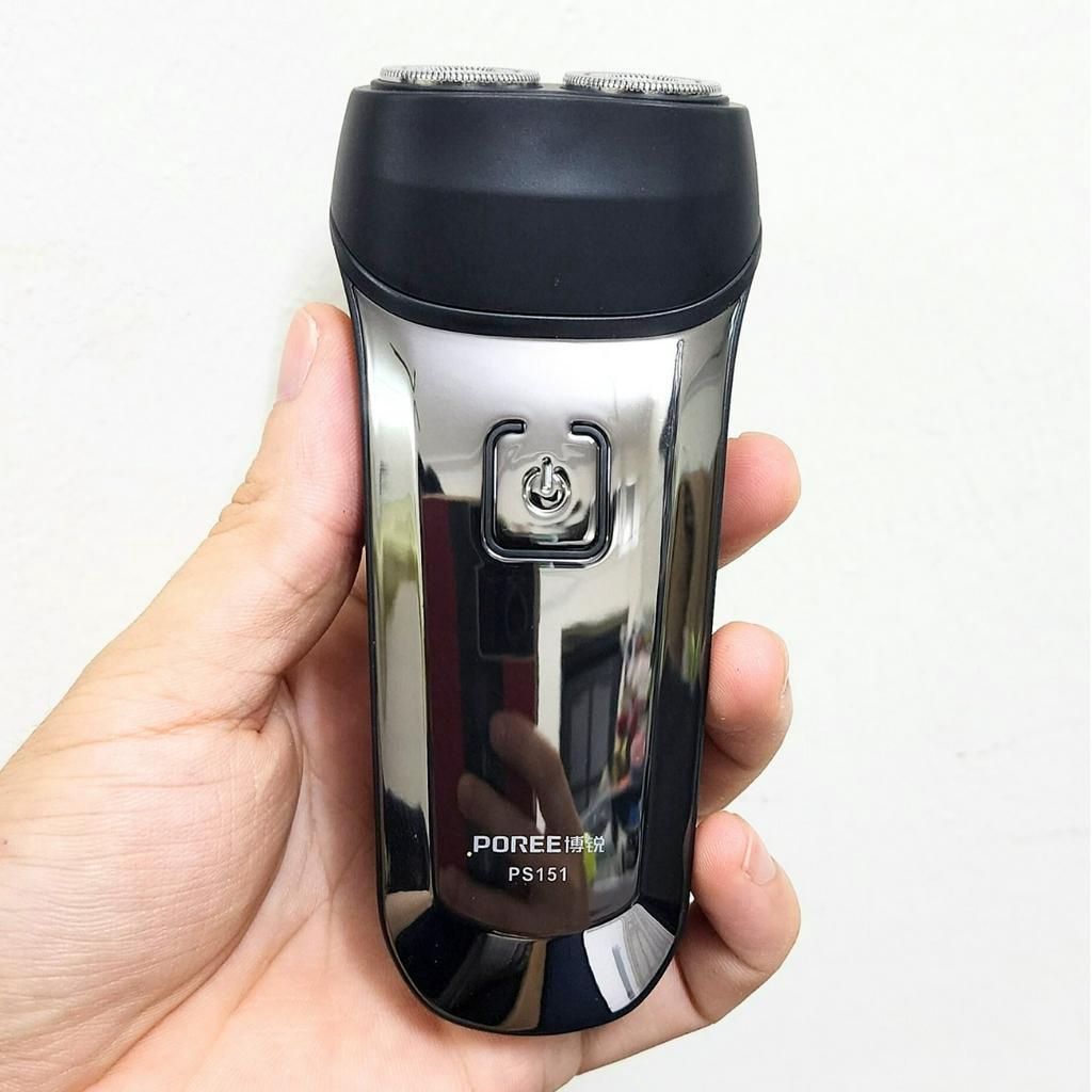 Máy cạo râu Poree PS151 nhỏ gọn chống nước, lưỡi tự mài sắc, động cơ đồng - Chính hãng | Shopee ...