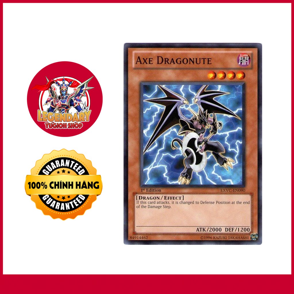 [Thẻ Bài Yugioh Chính Hãng] Axe Dragonute | Shopee Việt Nam