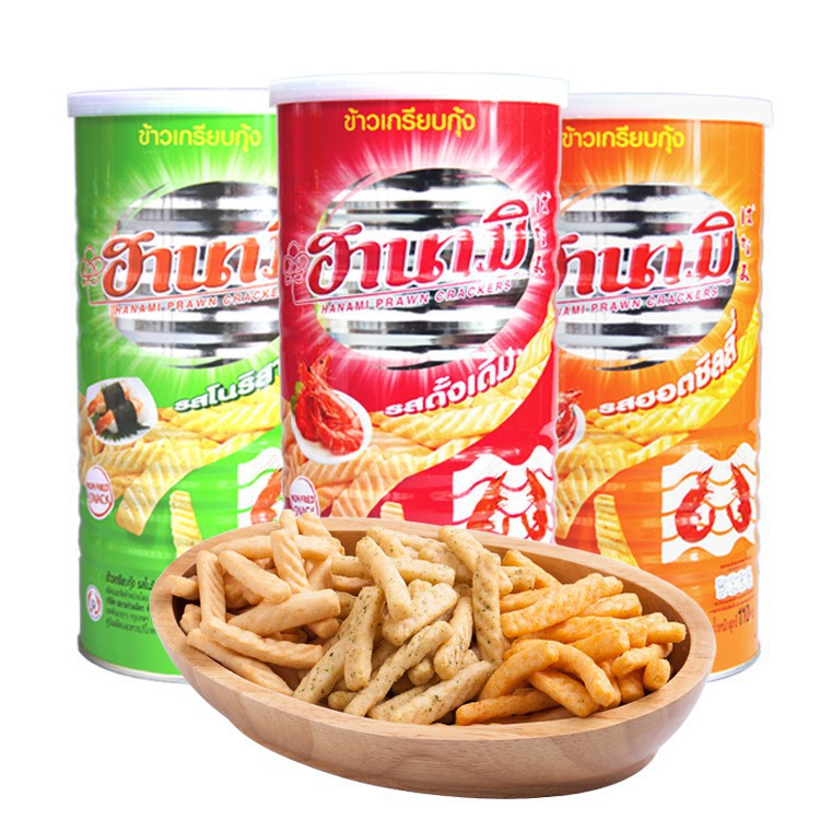 Snack Tôm thái lan Hanami - 110g | Shopee Việt Nam