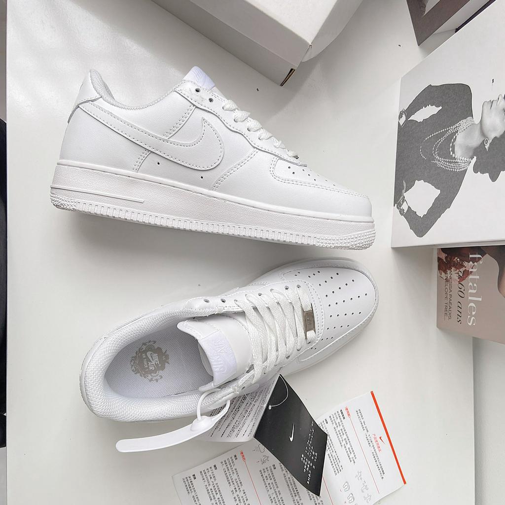 Giày thể thao trắng nam nữ air force 1, af1 bản s.cấp tặng tất và box ...