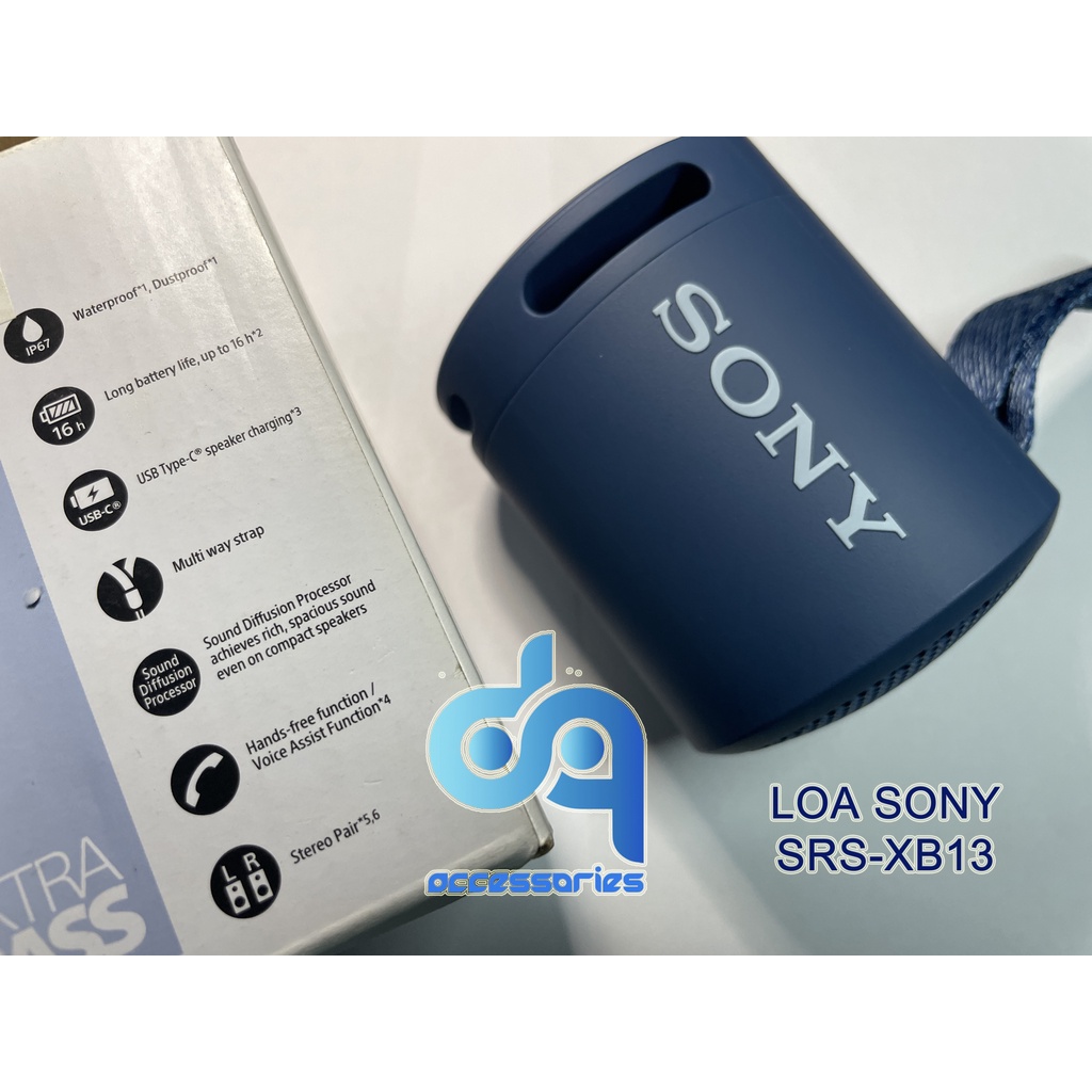 Loa Bluetooth Sony SRS-XB13 chuẩn Extra Bass | Shopee Việt Nam