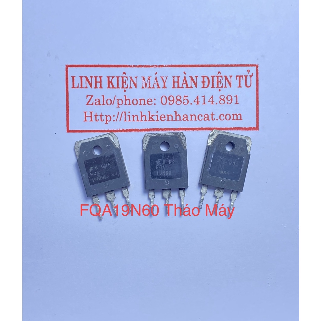 Mosfet FQA19N60 ( 19A 600V ) Tháo Máy | Shopee Việt Nam