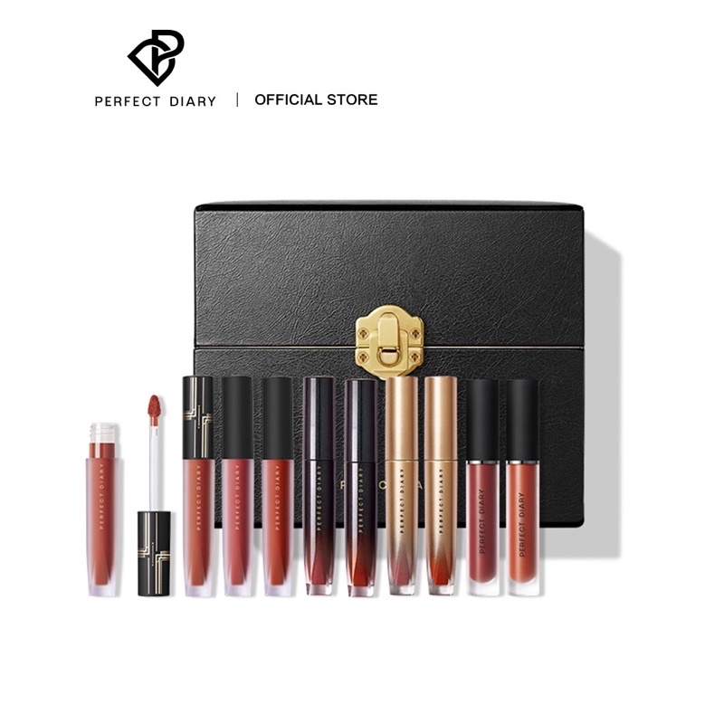 Thanh lý set 10 son Perfect Diary new | Shopee Việt Nam