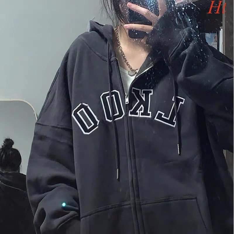 Áo khoá nỉ LKOO | Shopee Việt Nam