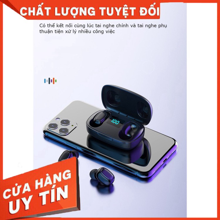 Tai nghe không dây Bluetooth TWS T10 | Shopee Việt Nam