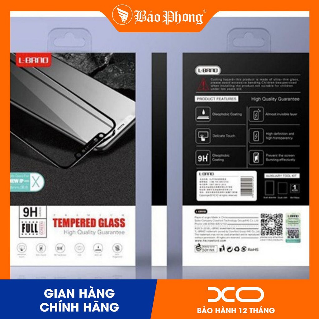 Kính cường lực XO L-BRNO*2.5D IP7/8/ Ip6 Plus/IP6/6S | Shopee Việt Nam