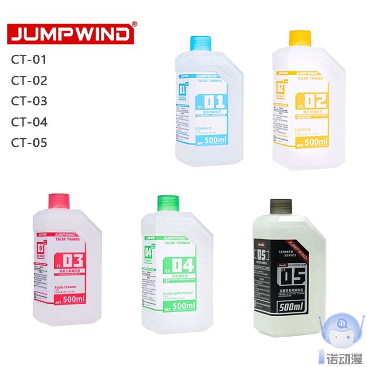 DUNG DỊCH SƠN JUMPWIND - DUNG MÔI THINNER 500ML (CT01~CT08) / 150ML ...