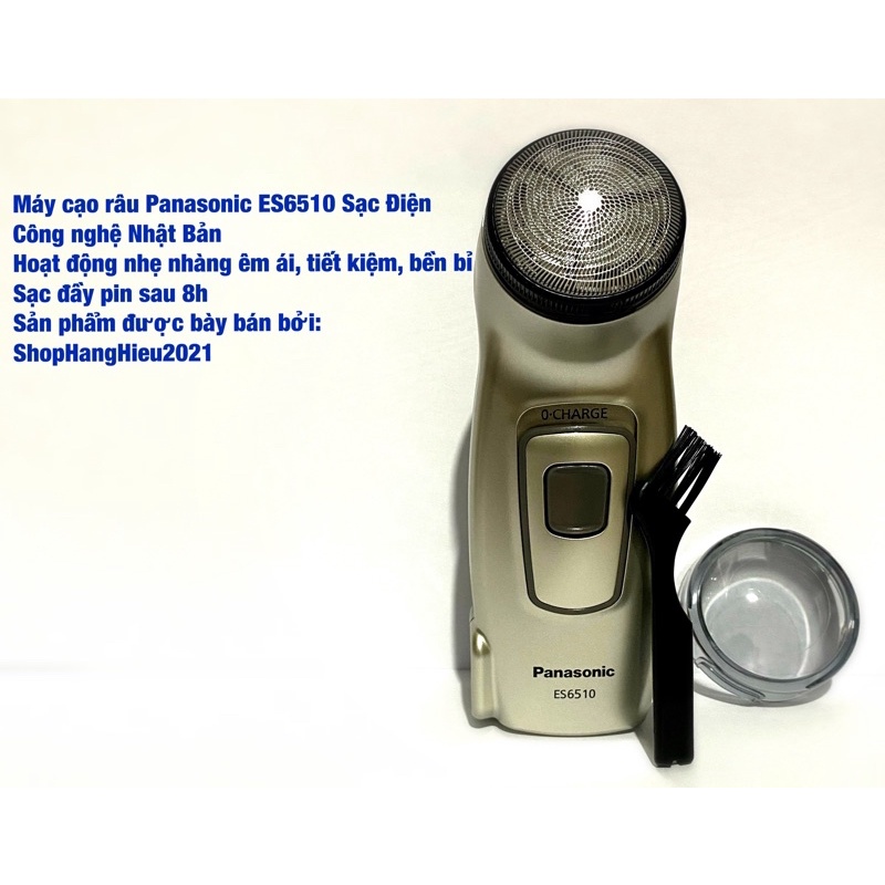Máy Cạo Râu Panasonic Sạc Điện ES6510 Hàng Cao Cấp Công Nghệ Nhật Bản | Shopee Việt Nam