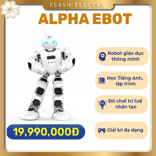 Robot hình người thông minh - Robot giáo dục STEM- UBTECH Alpha Ebot ...