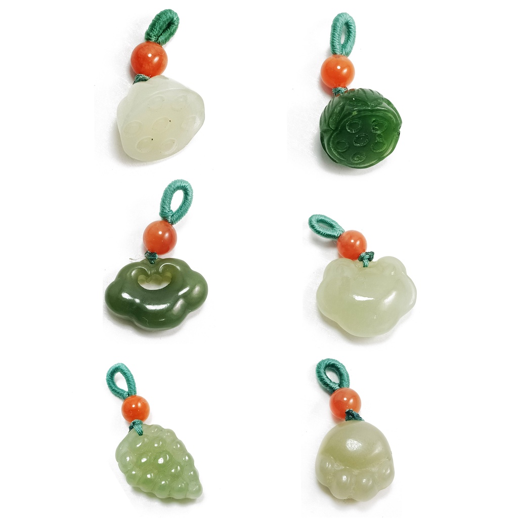 [Kim Qui Gems] Bộ Charm Treo Vòng Tay Ngọc Hòa Điền | Shopee Việt Nam