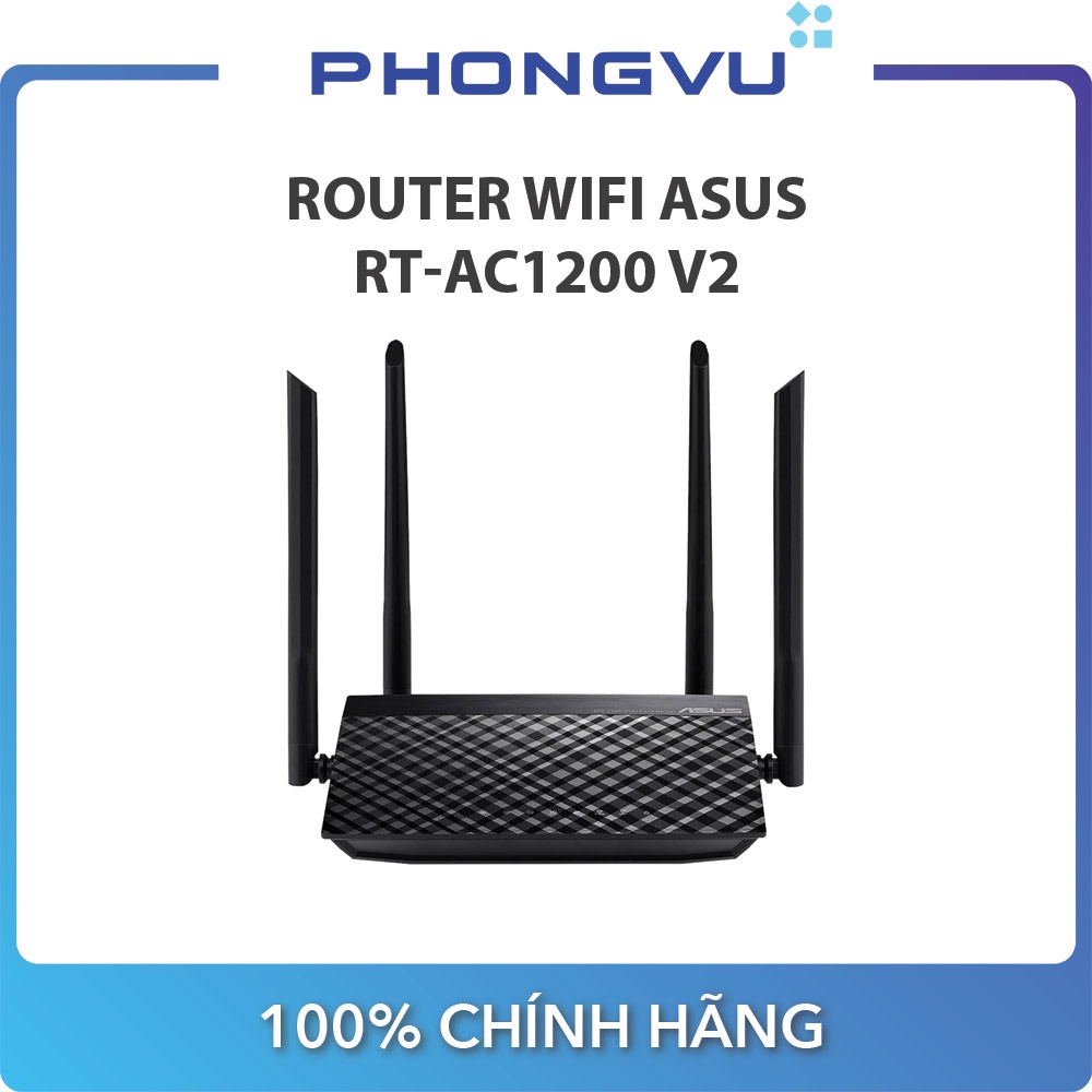 Router Wifi Asus RT-AC1200 V2 - Bảo hành 36 tháng | Shopee Việt Nam