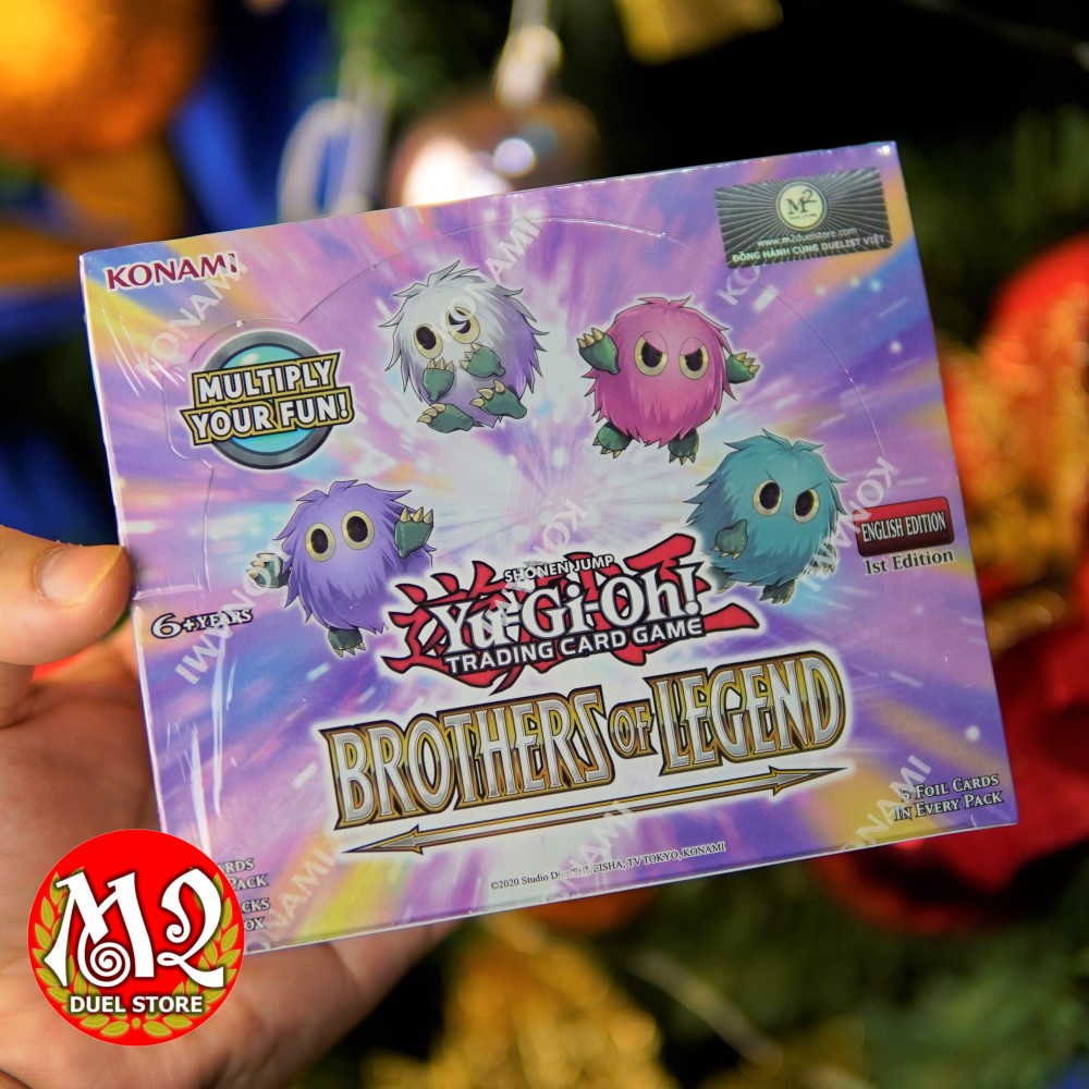 Hộp thẻ bài Yugioh Brothers of Legend Booster Box - 24 Packs - Hàng ...