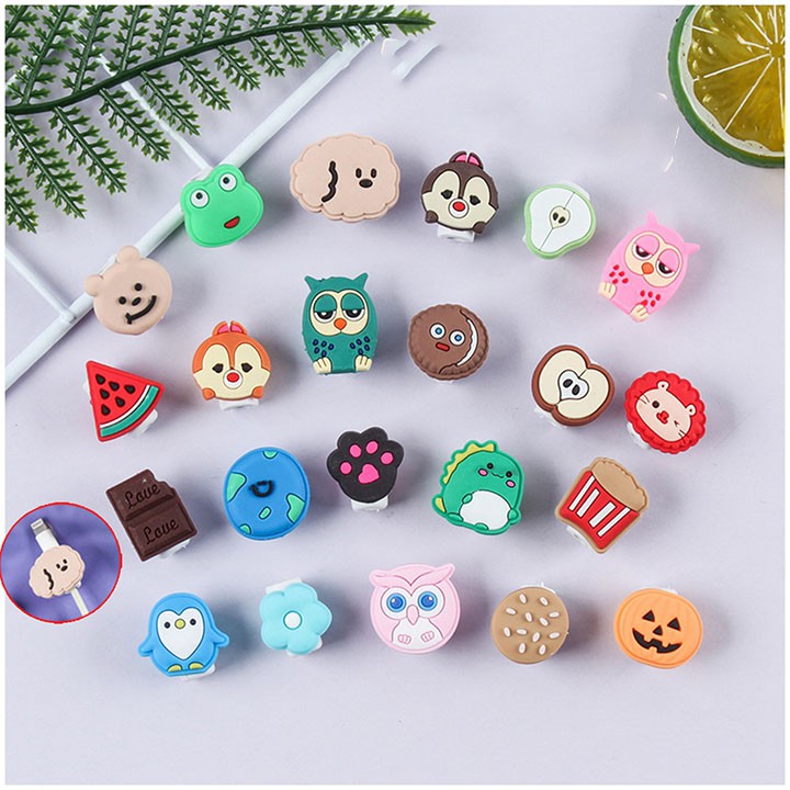 Chống gãy chân sạc điện thoại có hình dễ thương | Shopee Việt Nam